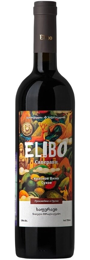Вино "Elibo" Saperavi