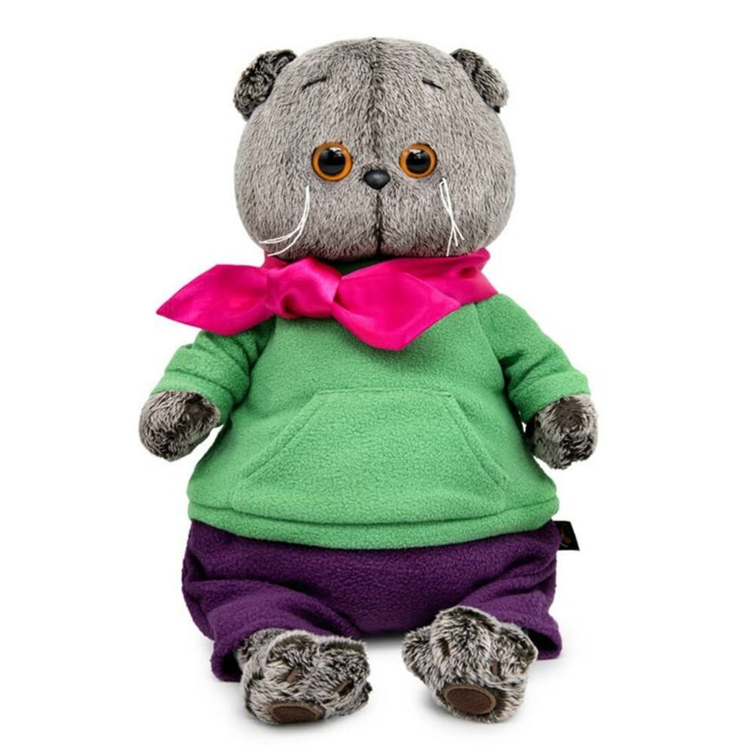 Мягкая игрушка "Басик", в комплекте из флиса, 19 см