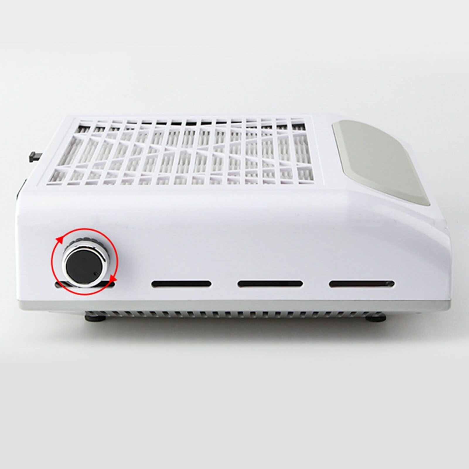 Пылесос для ногтей с высокой мощностью 80 Вт, сильное всасывание, регулируемая скорость, для маникюристов и любителей