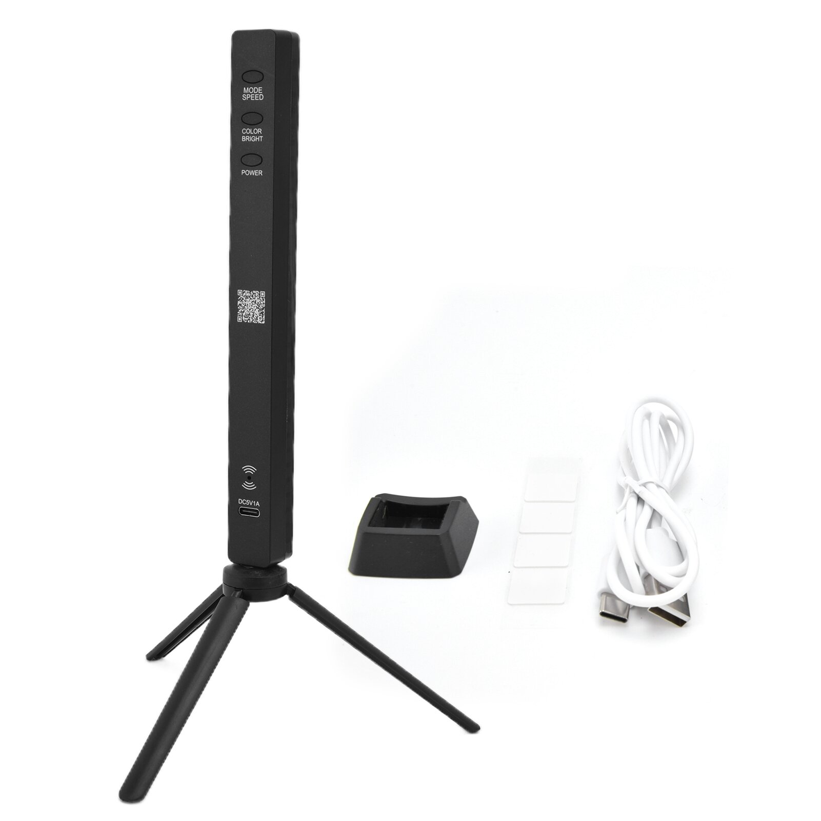 Красочная RGB-ритмическая подсветка 3D-приложение Bluetooth-управление 32-светодиодная световая панель с зарядкой через USB-подсветка голосового управления