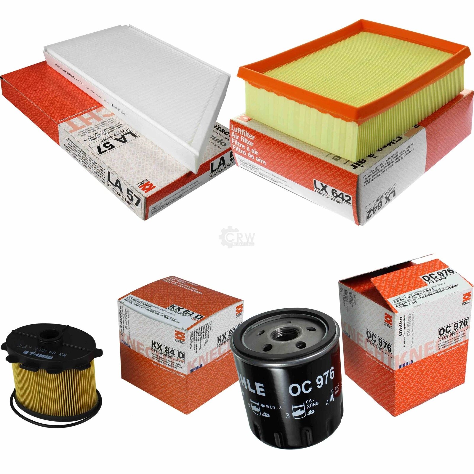 Топливный фильтр Mahle/Knecht KX84D CITROEN/FIAT/PEUGEOT/TOYOTA