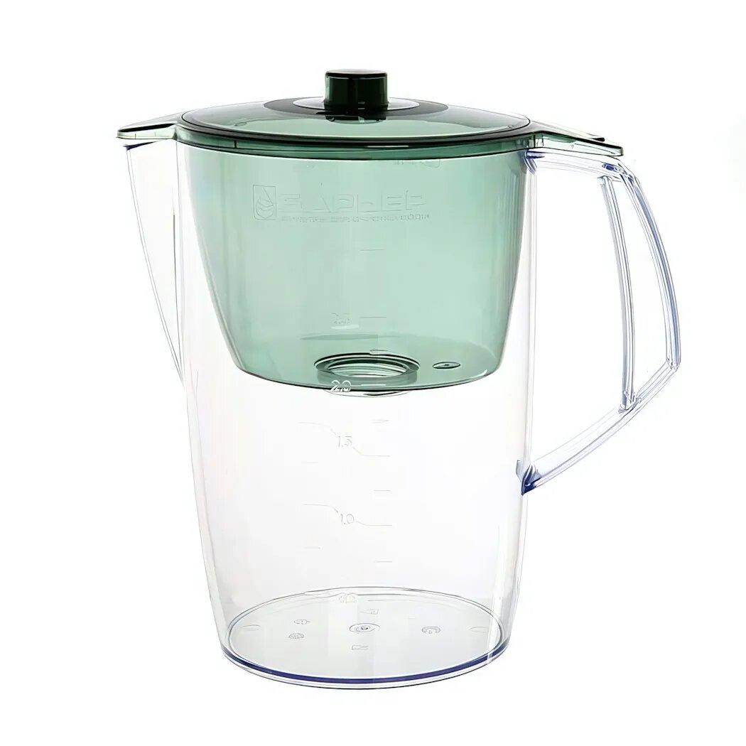 Фильтр-кувшин «Норма» для воды, 3 л, малахит, с индикатором ресурса, пластик