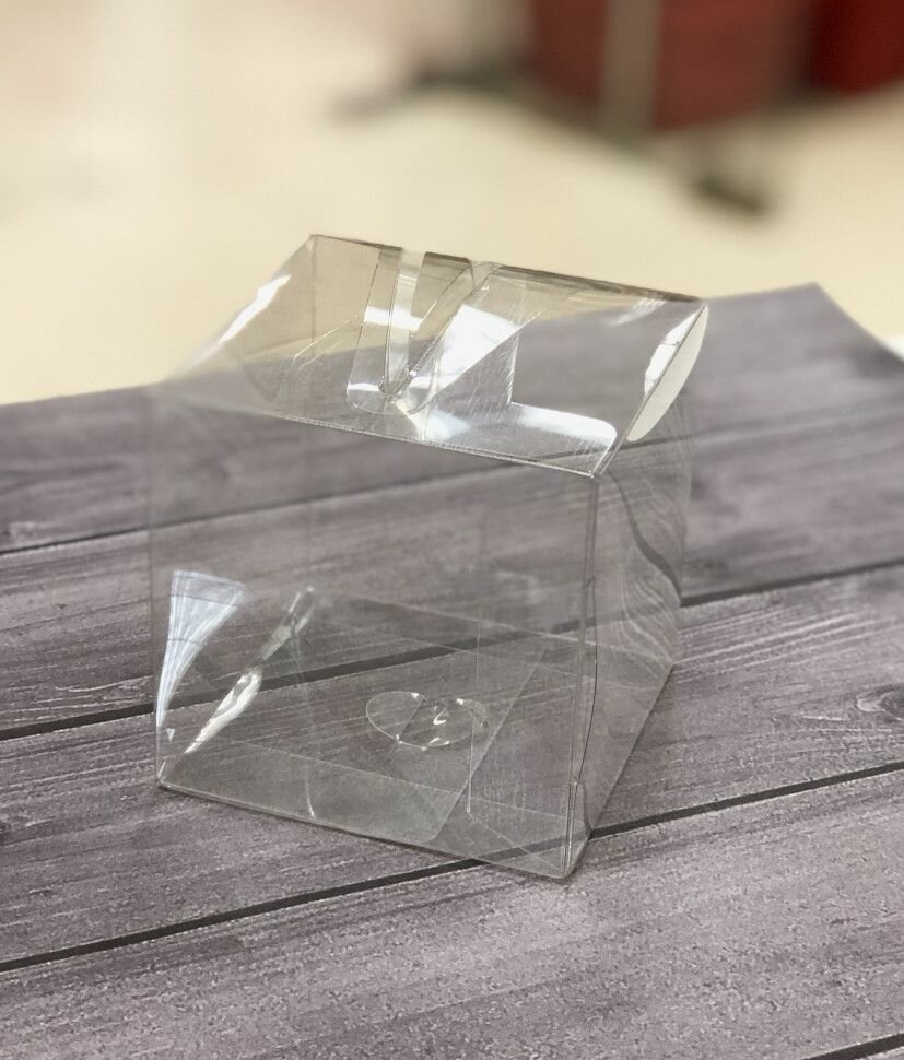 Коробка пластиковая самосборная 8,5х8,5х8,5 см 5шт