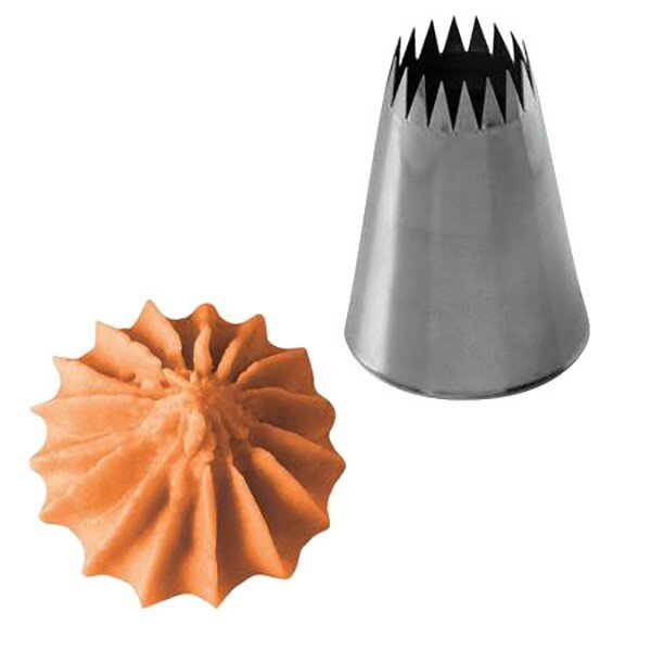 Насадка кондитерская «Открытая звезда», нержавеющая сталь, 35/20 мм (Martellato)