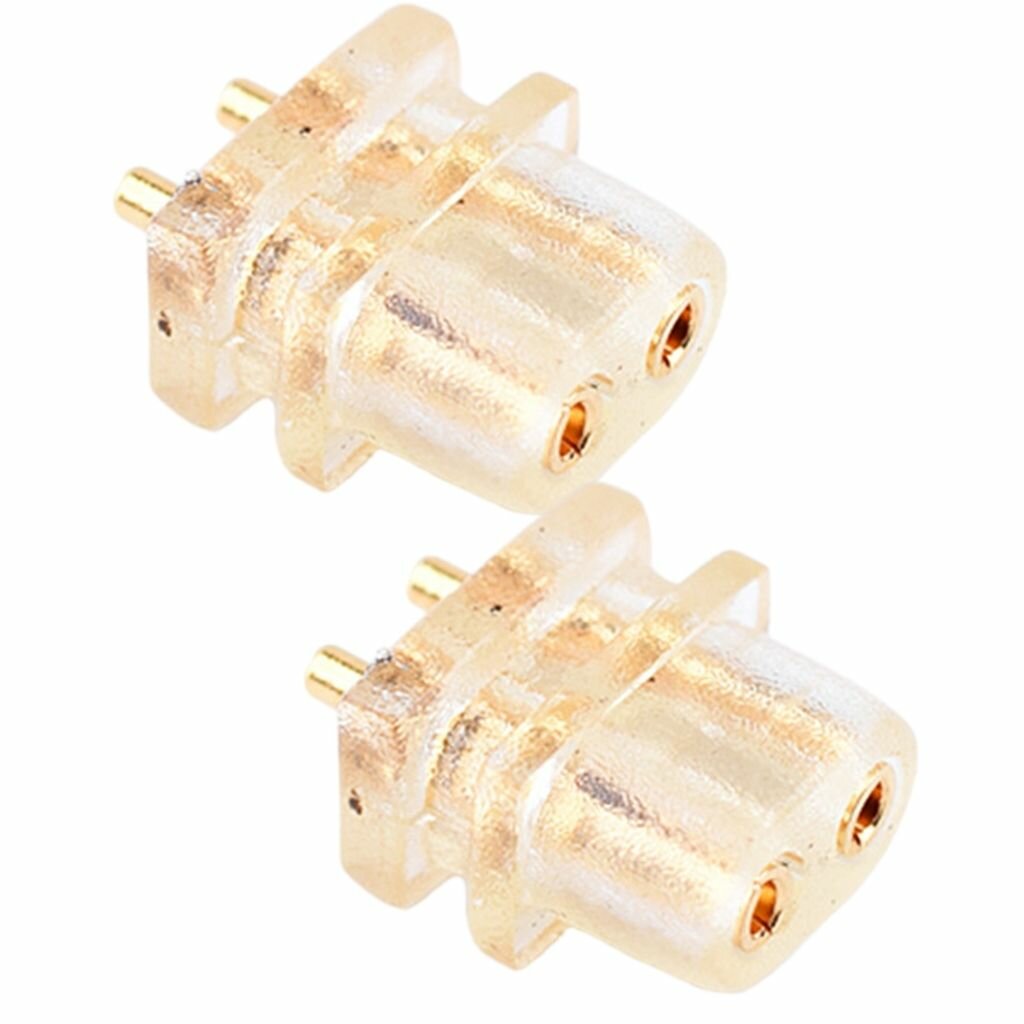 Прозрачный разъем qdc/UE18, 2 штуки