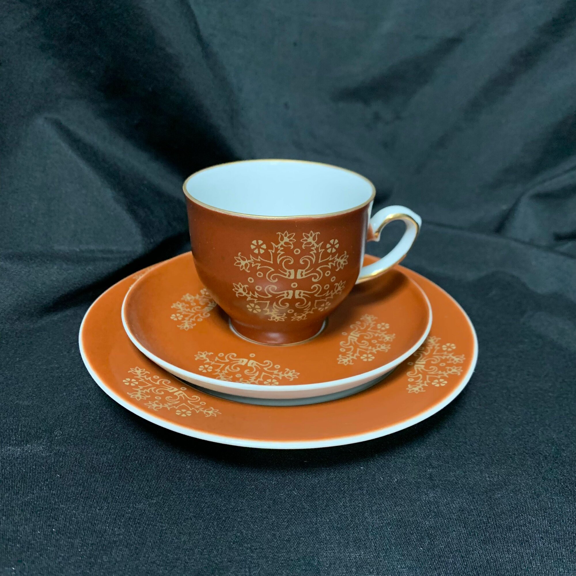 Фарфоровое кофейное трио Минский ФЗ