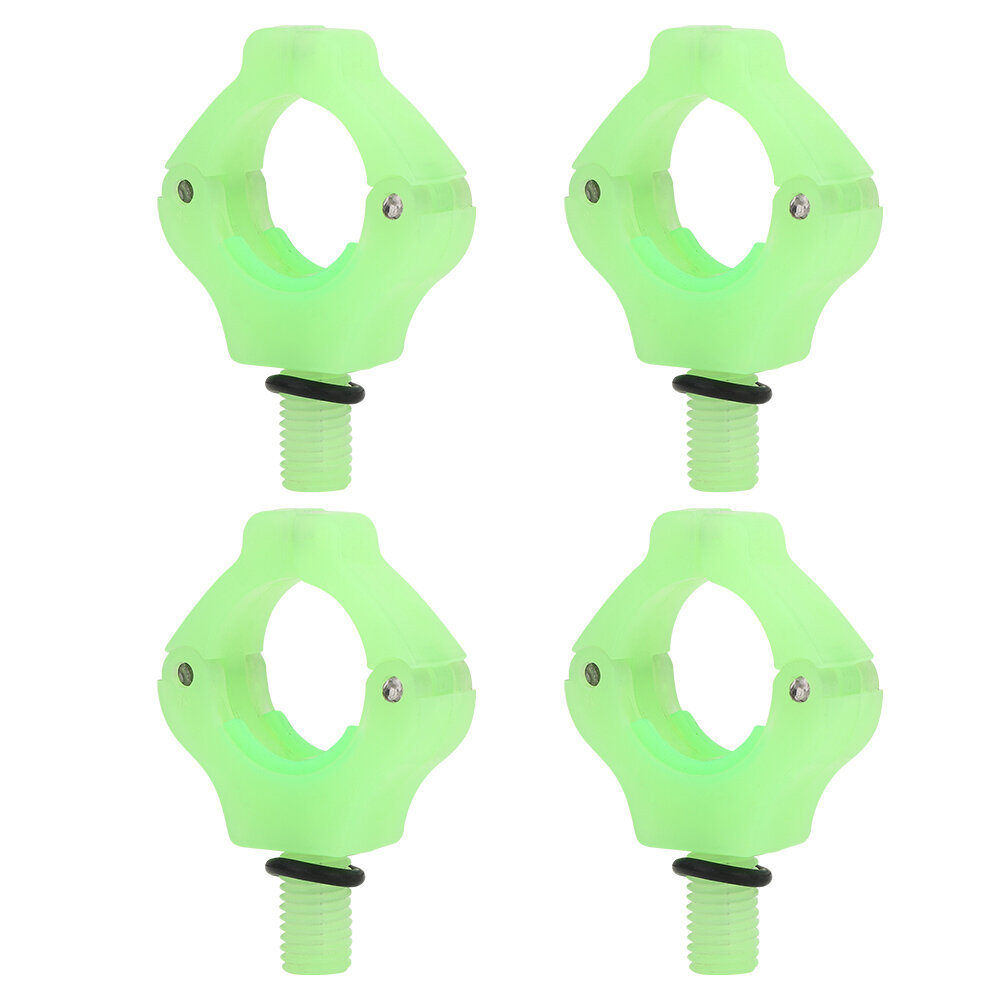 4 шт. магнитный кронштейн с автоматической регулировкой головки удочки, держатель для хвоста, аксессуары для инструментов, светящийся зеленый