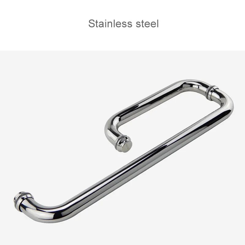 Л-образная дверная ручка из нержавеющей стали для стеклянных дверей A