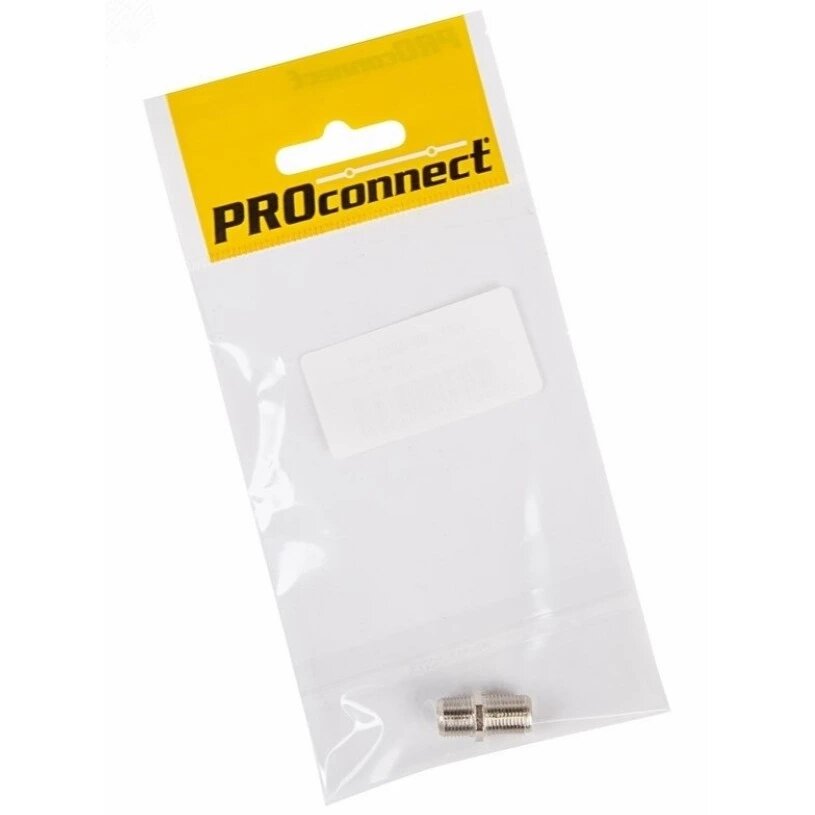Переходник антенный PROconnect 05-4201-6-7 (гнездо F - гнездо F), бочка, (1шт.)