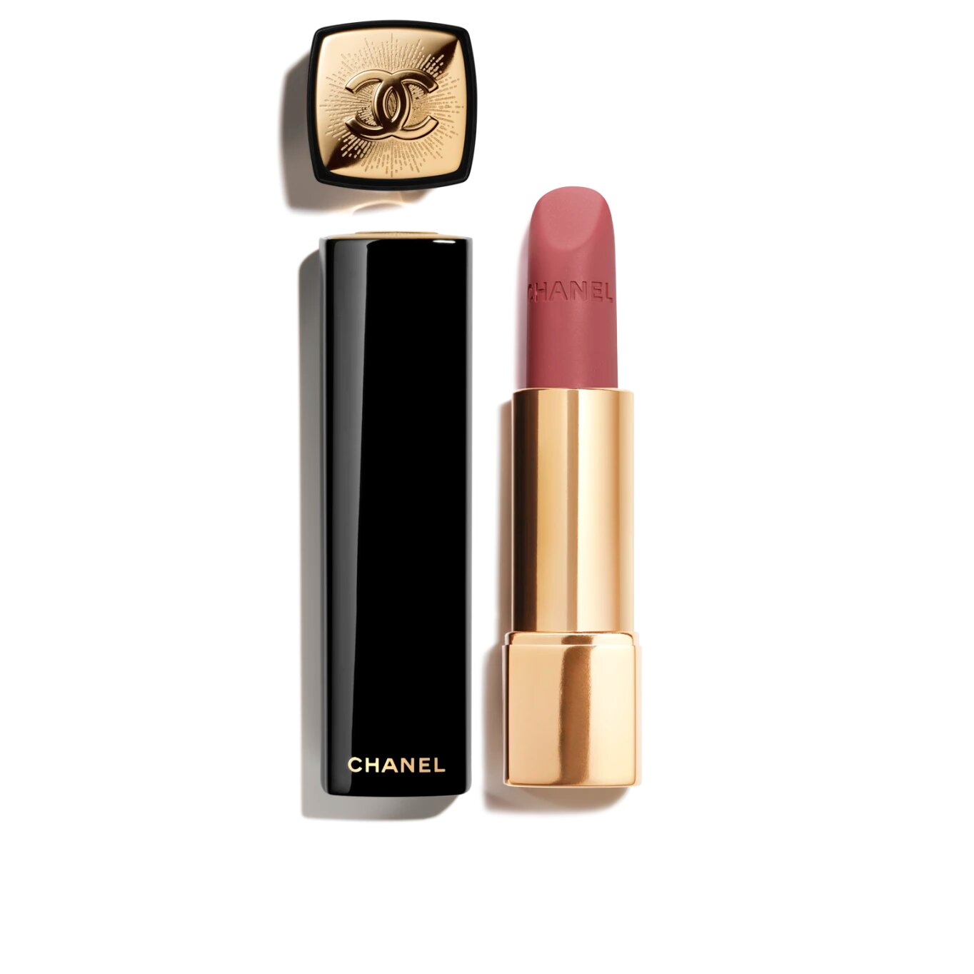 Губная помада CHANEL Rouge Allure Velvet 3,5г | Лимитированный новогодний дизайн’25 | Тон 548 Abstrait