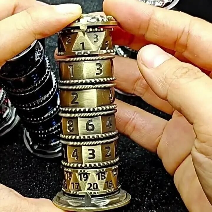 Башня днд роллер дайсов Золотая