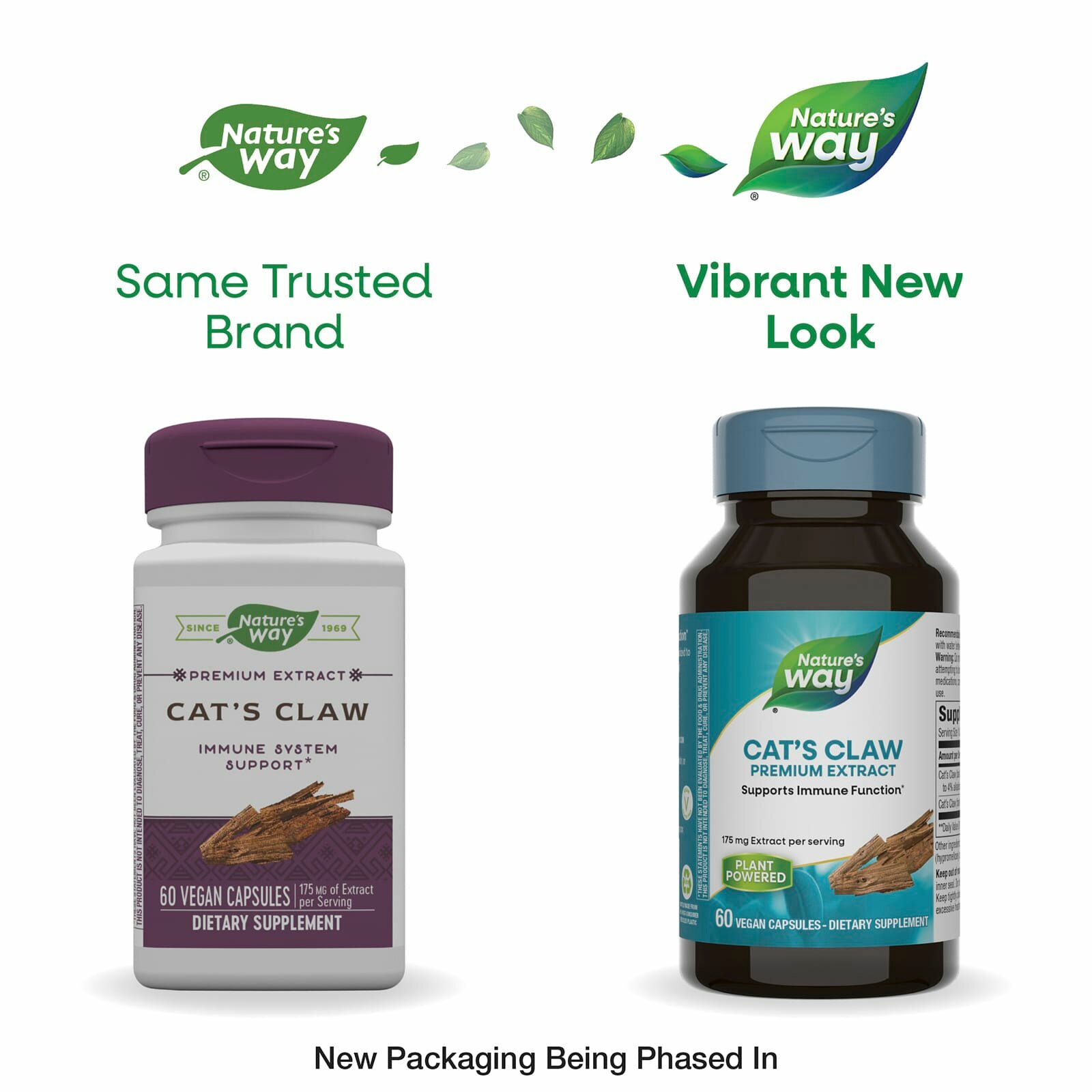 БАД Nature's Way "Кошачий Коготь", для иммунитета, 60 капсул