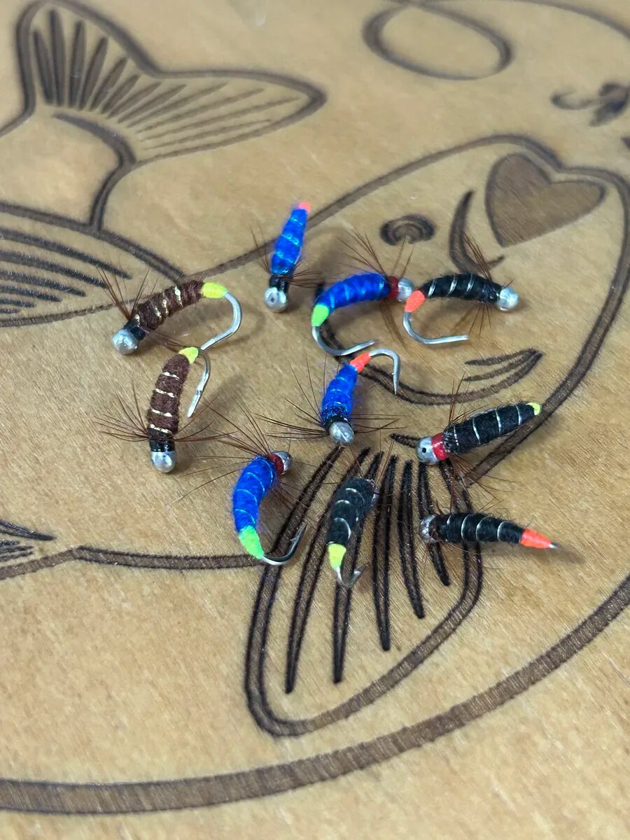 Мухи на хариуса и Ленка