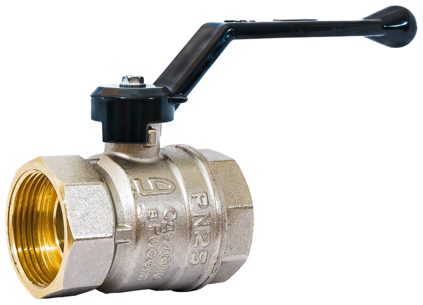 Кран шаровой латунный LD Pride 47.20. B-B. Р Ду 20 Ру 40 вн-вн, рычаг