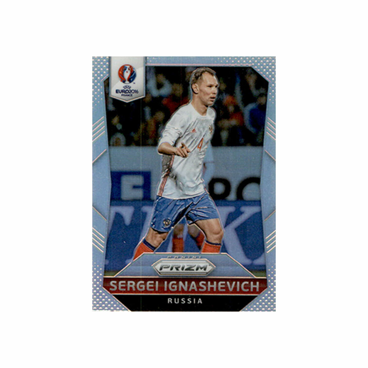 Коллекционная карточка Panini Prizm UEFA EURO 2016 France: #173 Sergei Ignashevich