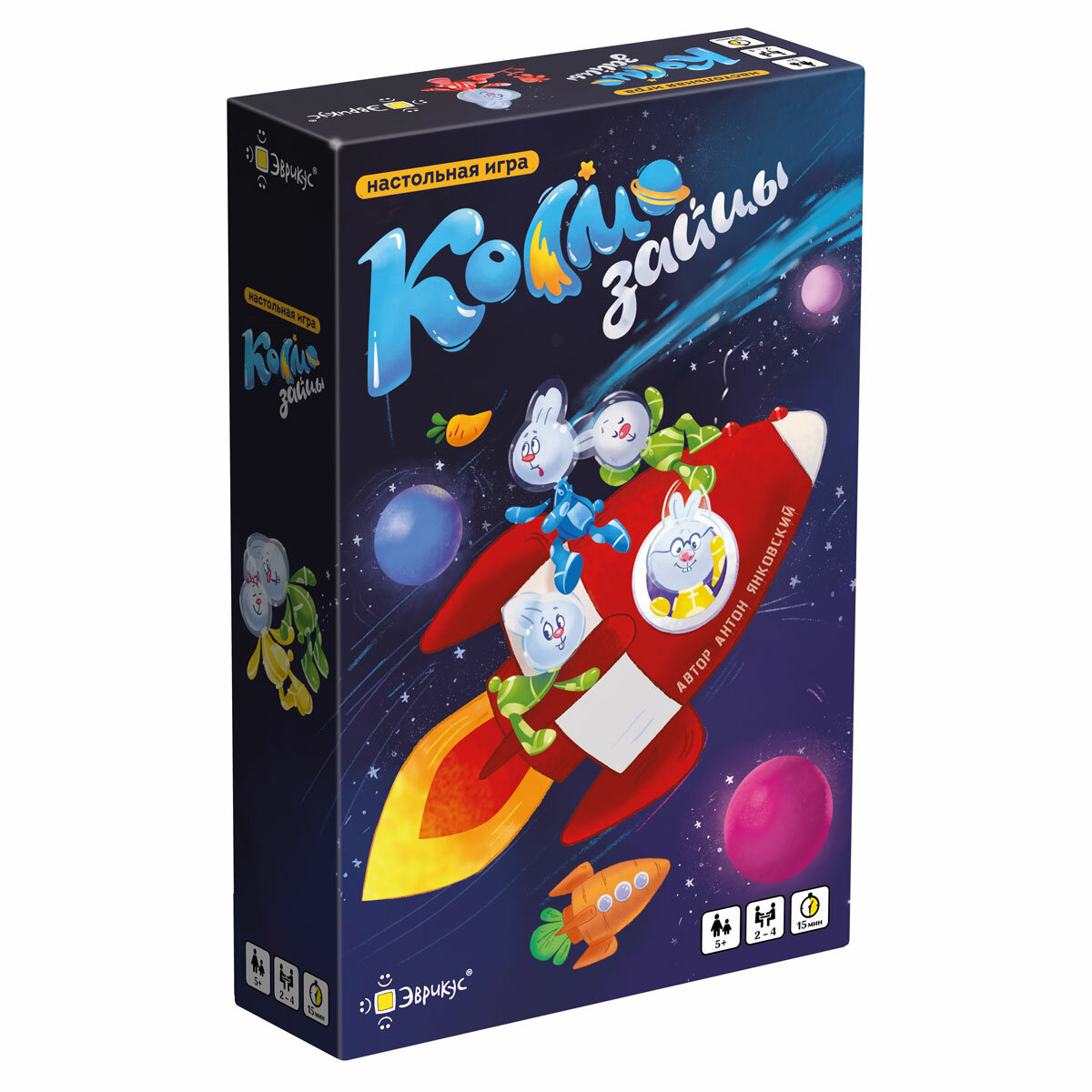 Игра настольная Эврикус "Космозайцы" BG-17067