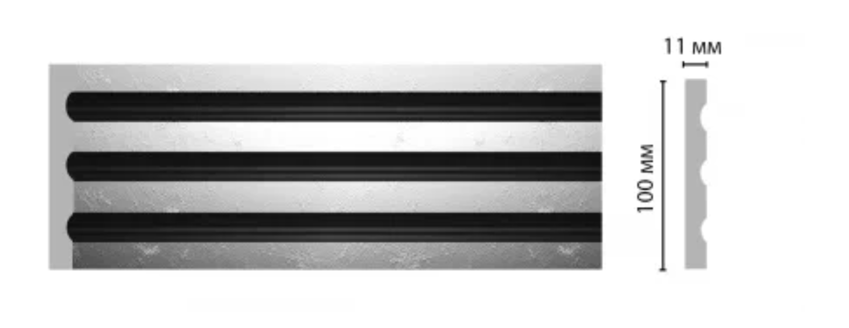 Пилястра Decomaster D201-63 ШК/20 В10хШ11хД2400 мм / Декомастер.