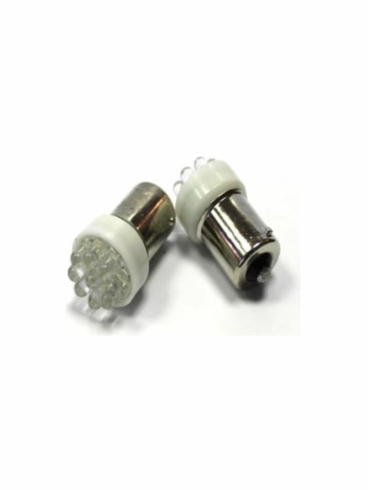 Лампа светодиодная 24 V S25-9 LED "Маяк" 24T15W9LED