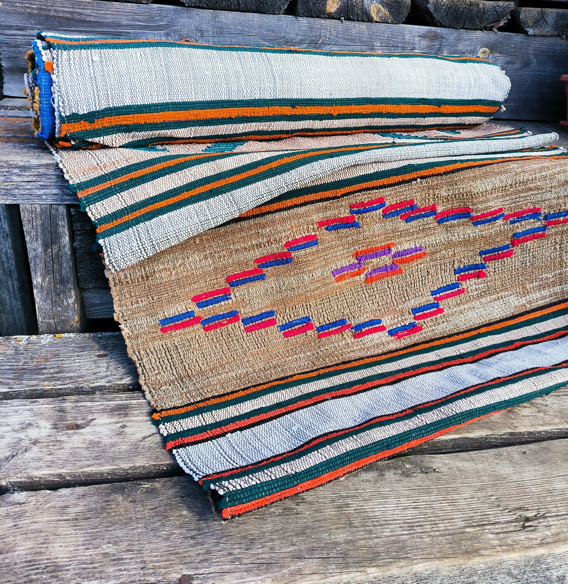 Половик домотканый 4,5м./0,57м.