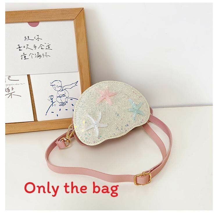 Детская сумка-клатч с мультяшным ракушкой с вентиляционными отверстиями и блестящими пайетками стиль с