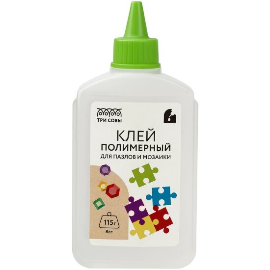 Клей Три Совы для пазлов и алмазной мозаики, 115г