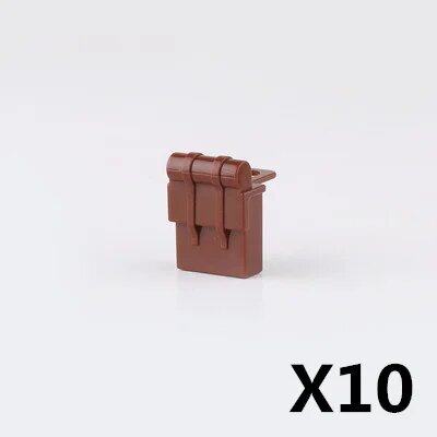 Рюкзаки коричневые для фигурок BS004-10PCS