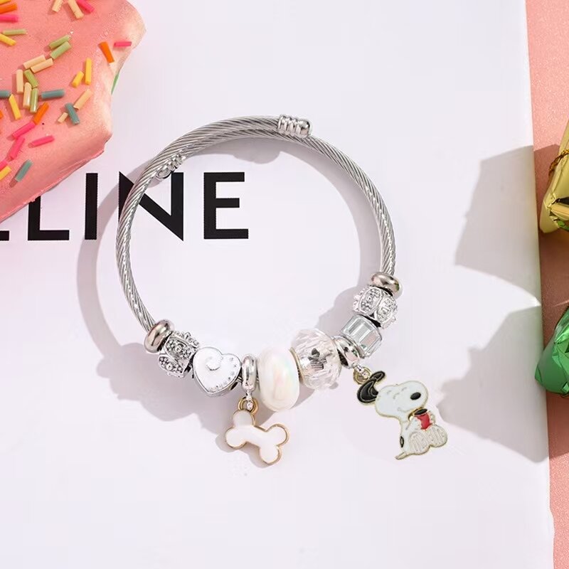 Браслет Snoopy из бисера MINISO