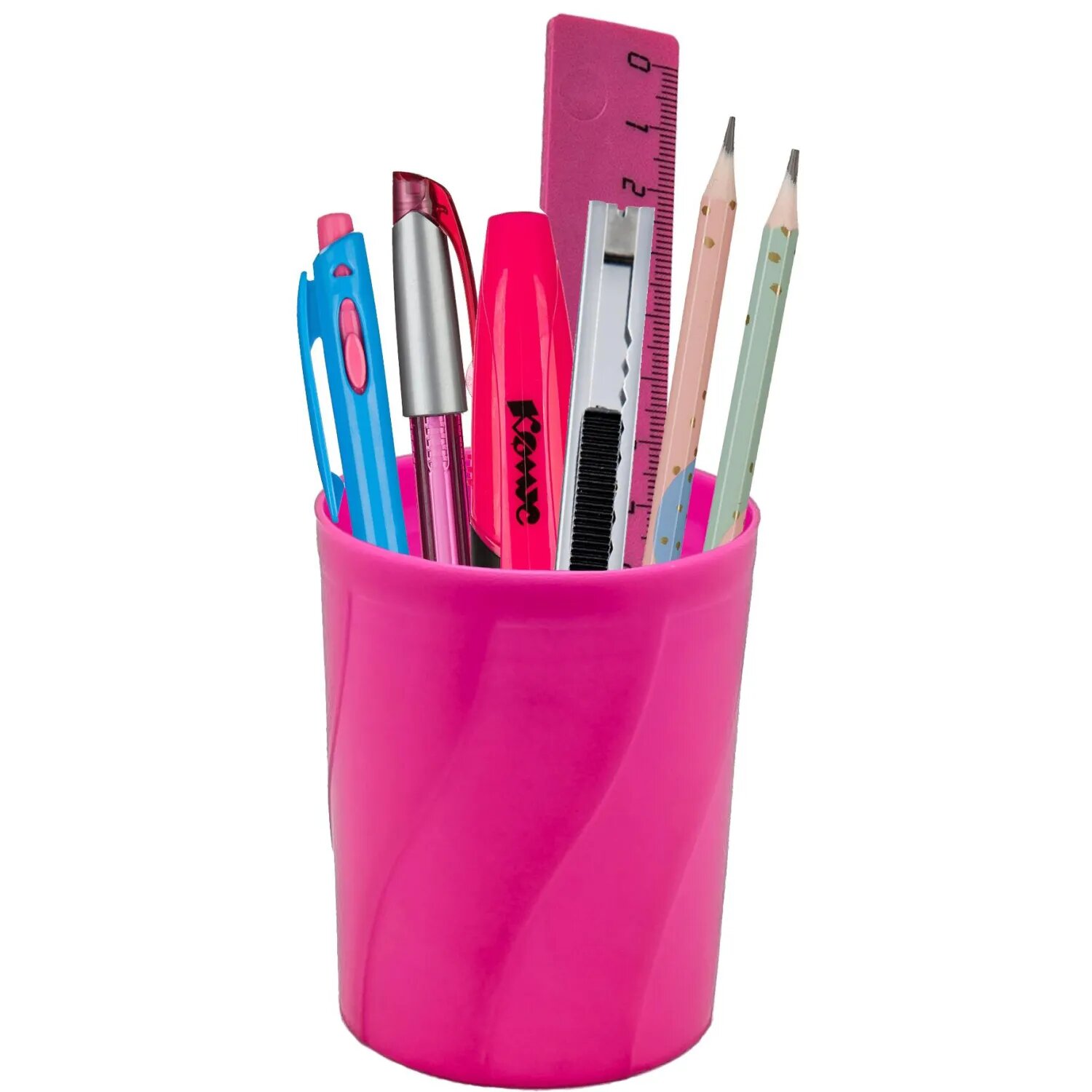 Набор настольный Attache Vegas 8 предметов розовый