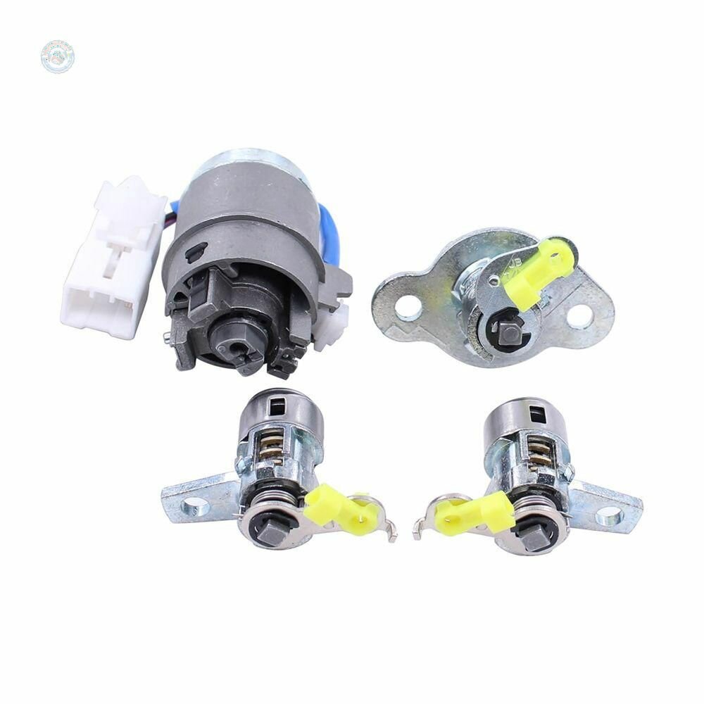 Комплект личинок замка зажигания, дверей и багажника с 2 ключами для Hyundai Accent 2006-2011 надежная замена и простая установка