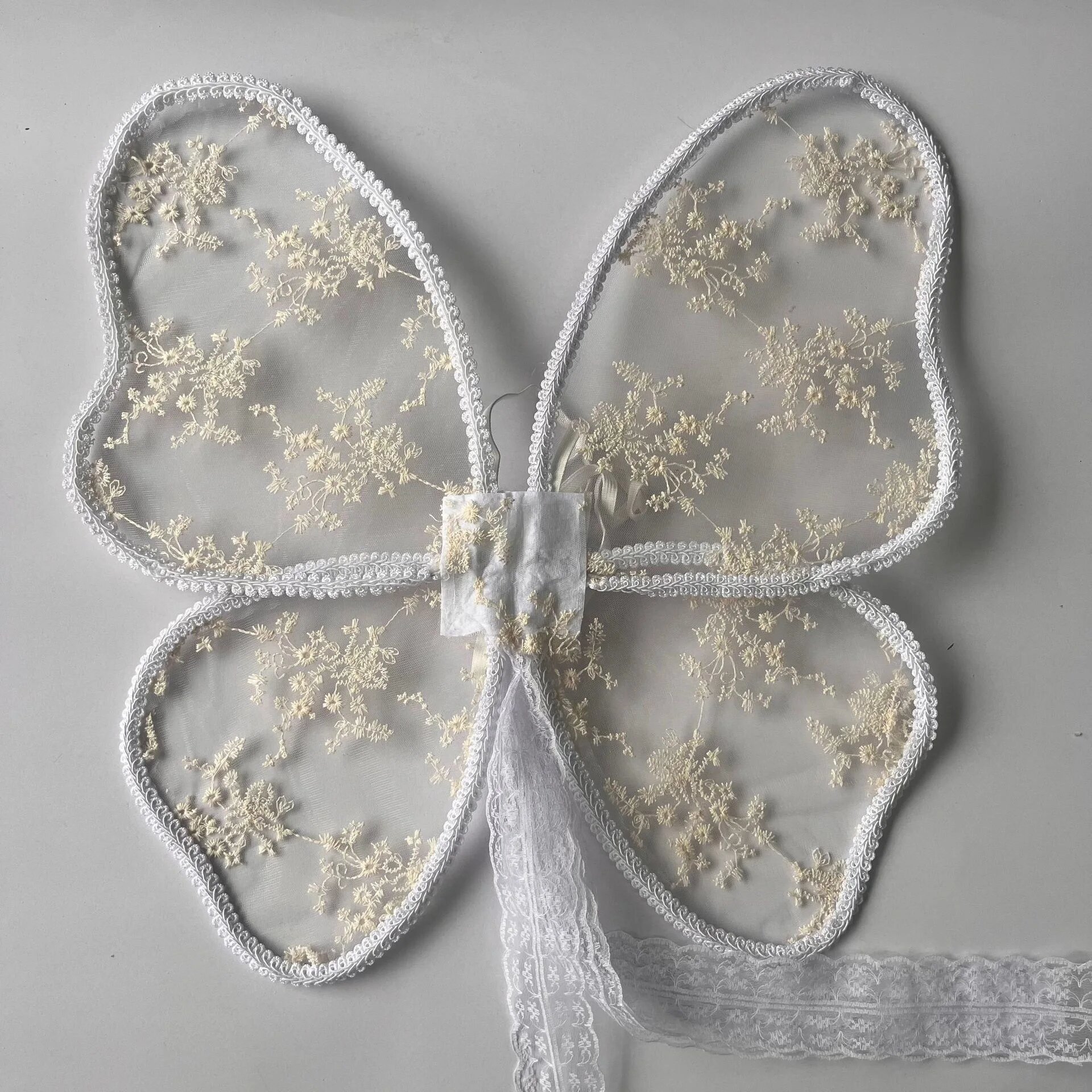 Кружевные крылья бабочки White Wings