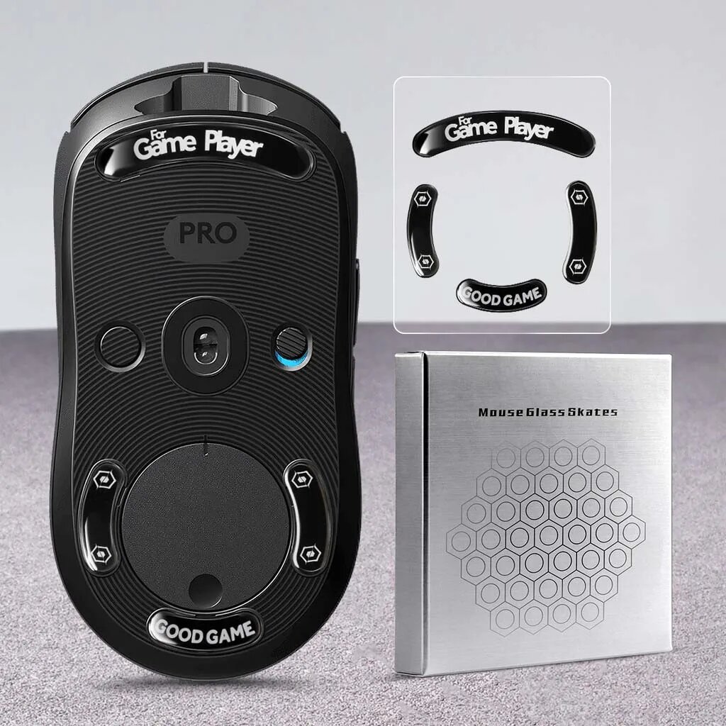 Стеклянные коньки для мыши UCONS Logitech G Pro 2 G Pro Wireless, sbt pattern 120