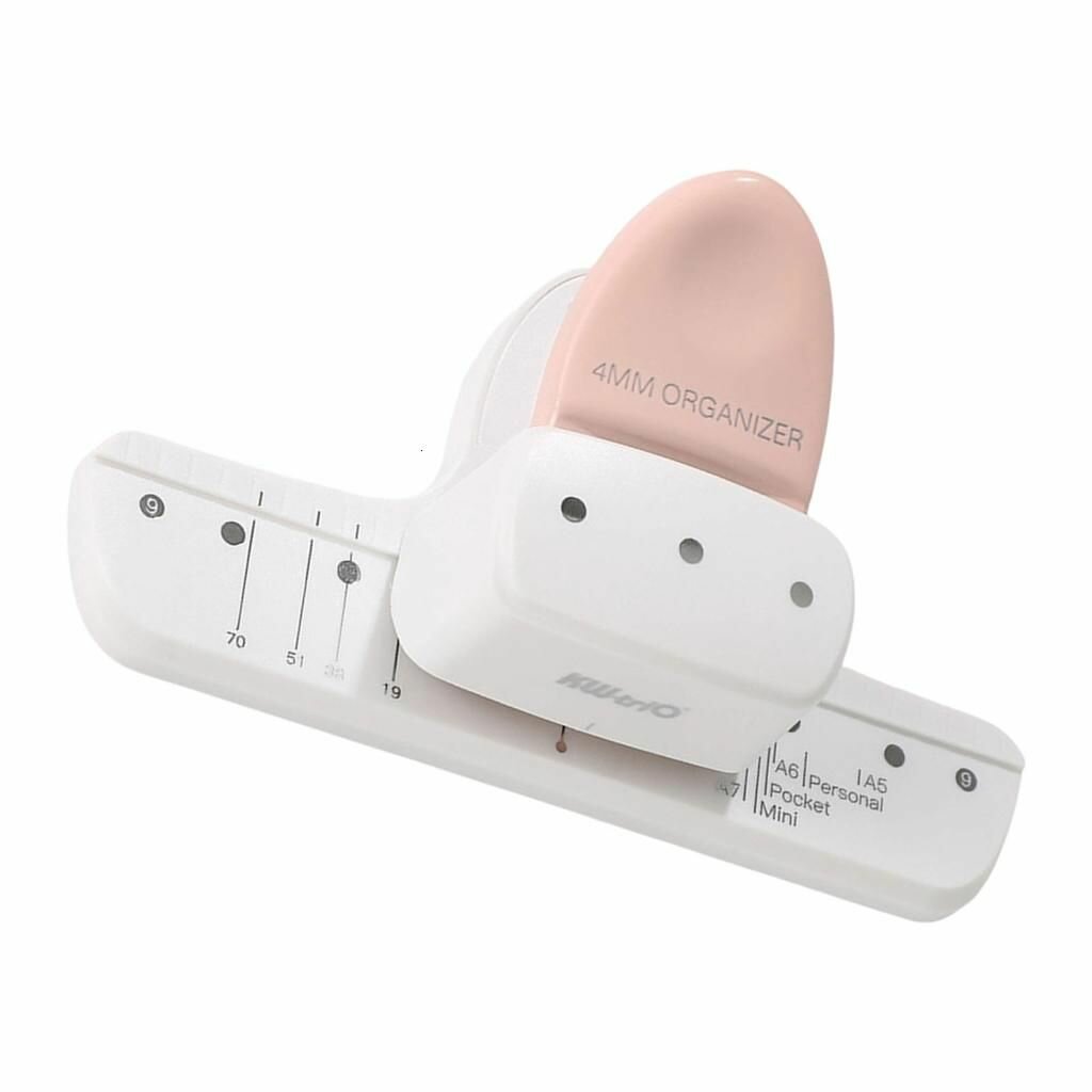 Малый 3-дырочный дырокол на 8 листов, для дома, офиса и школы