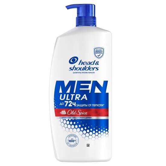 Шампунь против перхоти Head & Shoulders с ароматом Old Spice, 800 мл