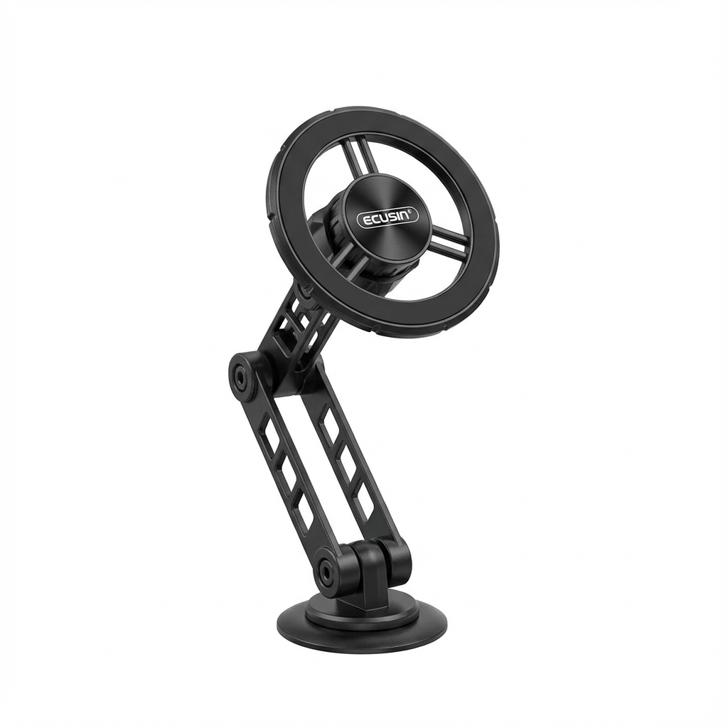 Магнитный держатель ECUSIN, для телефона, крепление на липкую основу, универсальный, черный