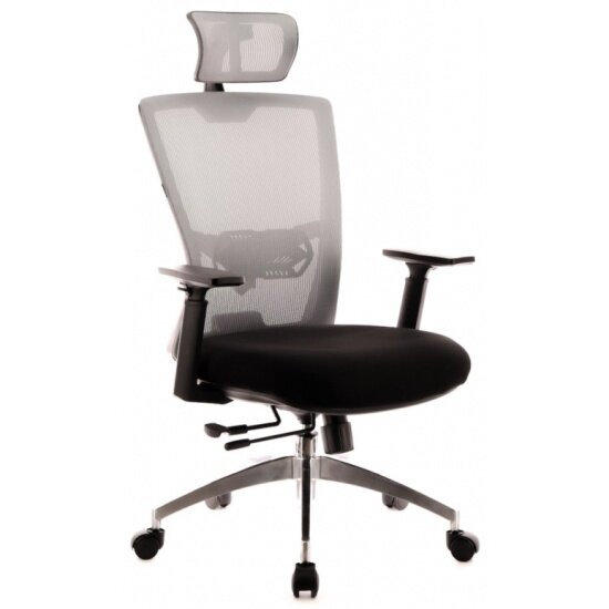 Кресло руководителя Everprof Polo S сетка серый