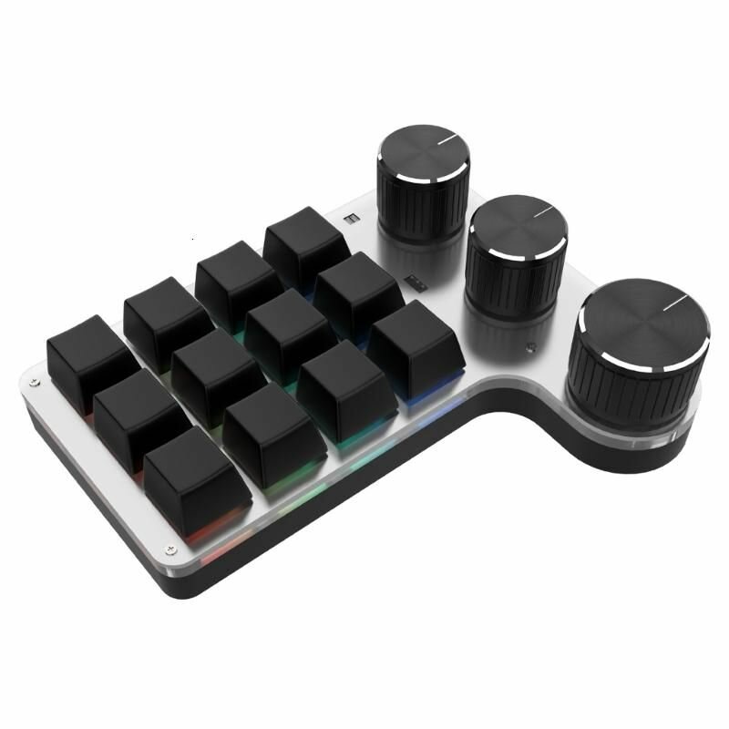 Программируемая макроклавиатура RGB 12 клавиш, Bluetooth