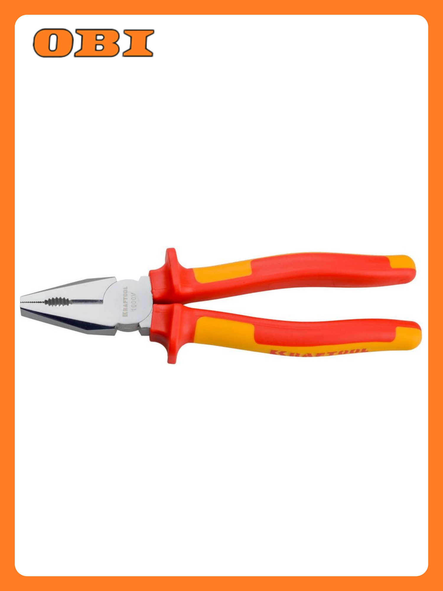 Плоскогубцы диэлектрические KRAFTOOL 200 мм