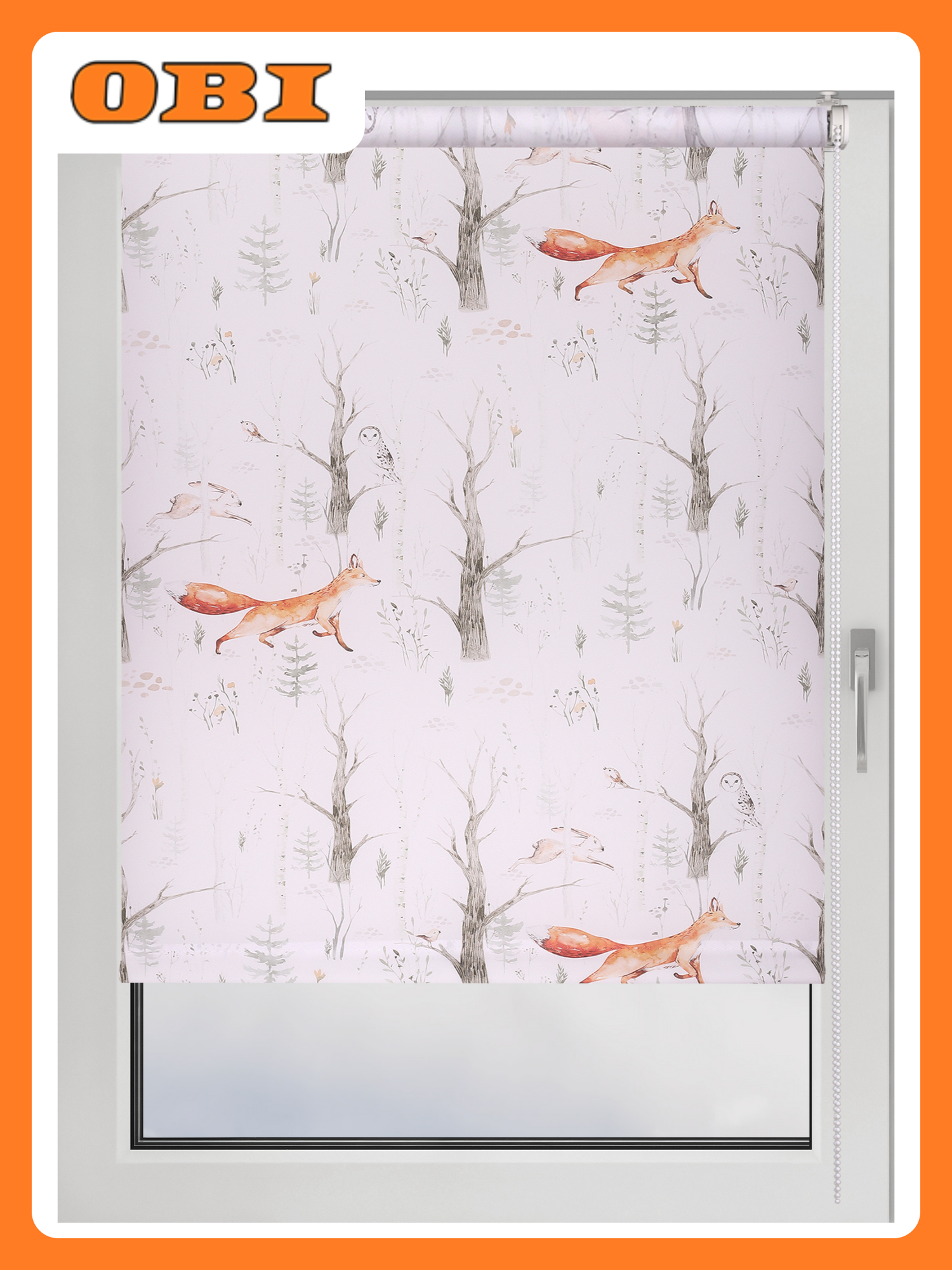 Штора рулонная Franc Gardiner Print 80х160см многоцветная с рисунком