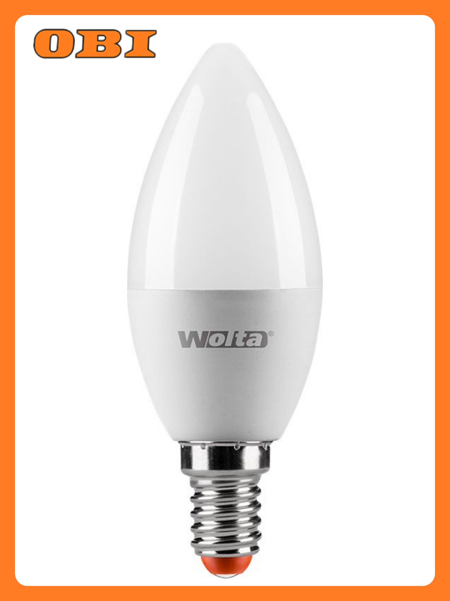 Лампа WOLTA Standard 25YC7.5E14, 7.5 Вт, E14, теплый белый свет