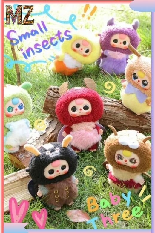 Эксклюзивный блайндбокс с фигуркой Bunny Series представлен куклой Baby Three Rabbit Macaron