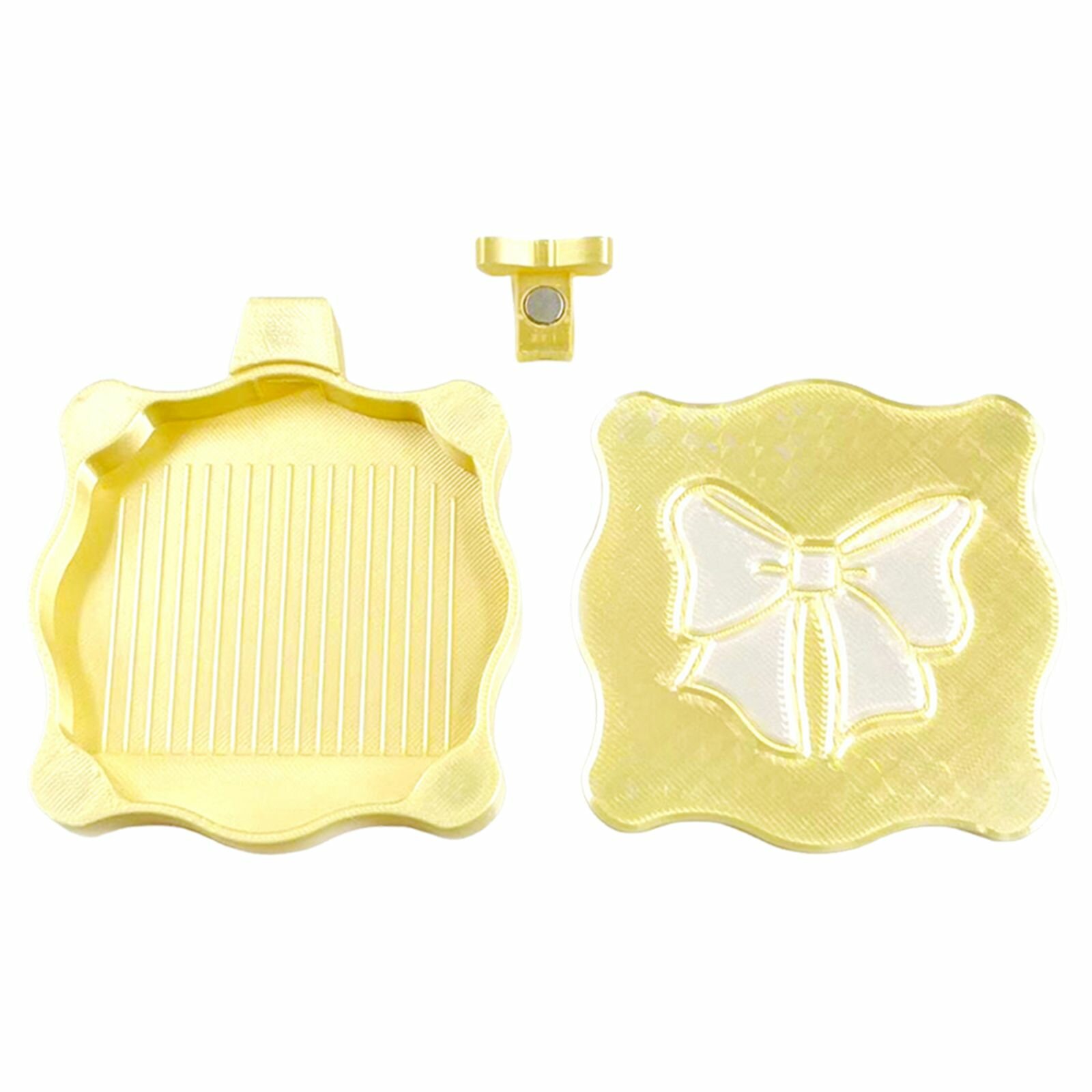 Магнитный лоток для страз в форме банта, 9.7x8.4 см