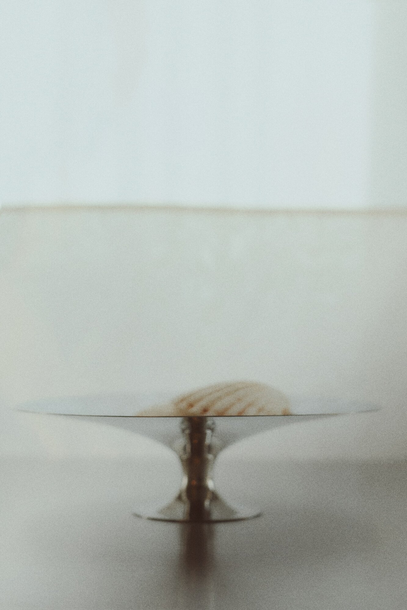 Чаша из нержавеющей стали на подставке H&M 30х9,2 см цвет Серебристый