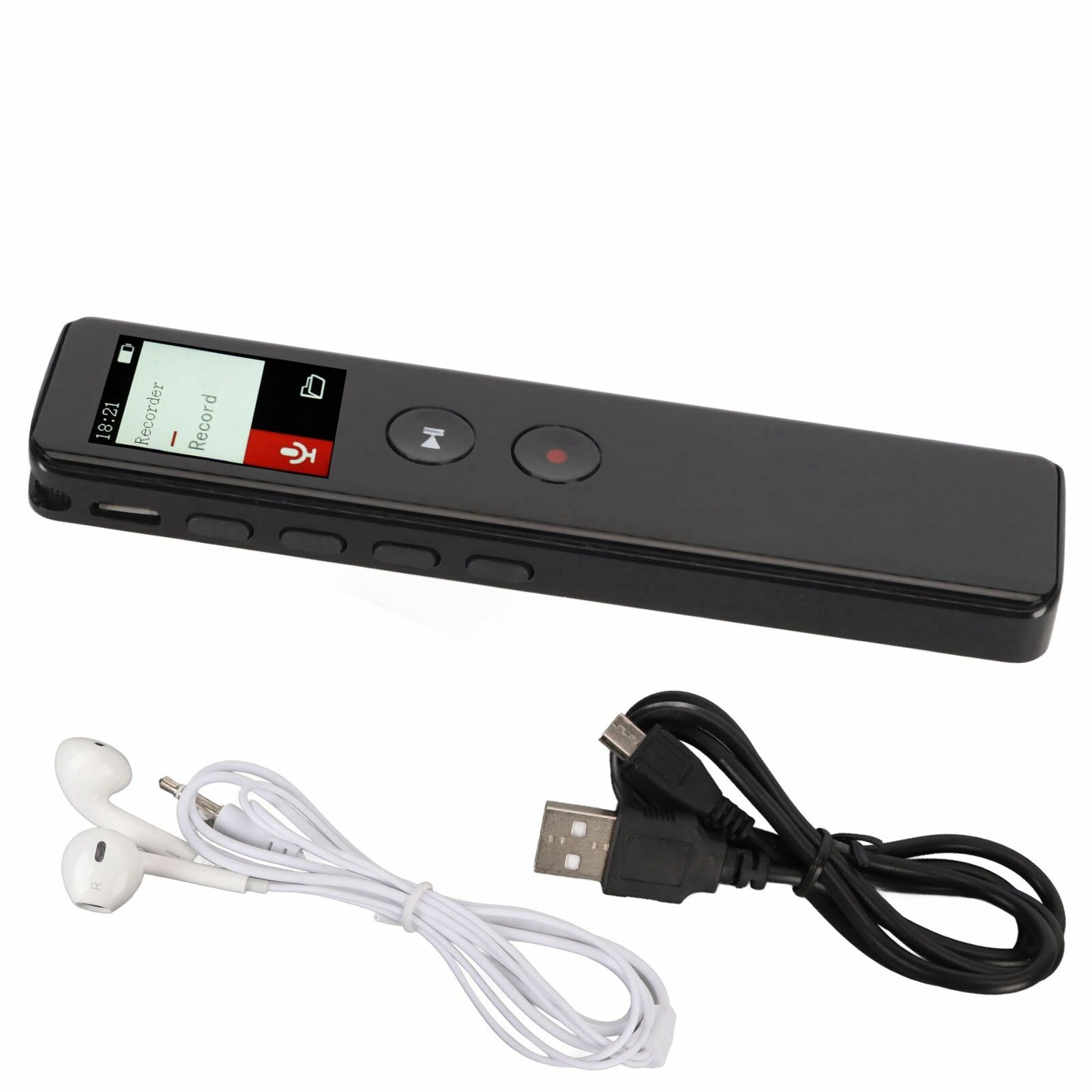 Диктофон с Bluetooth-динамиком и голосовой активацией, 32 ГБ