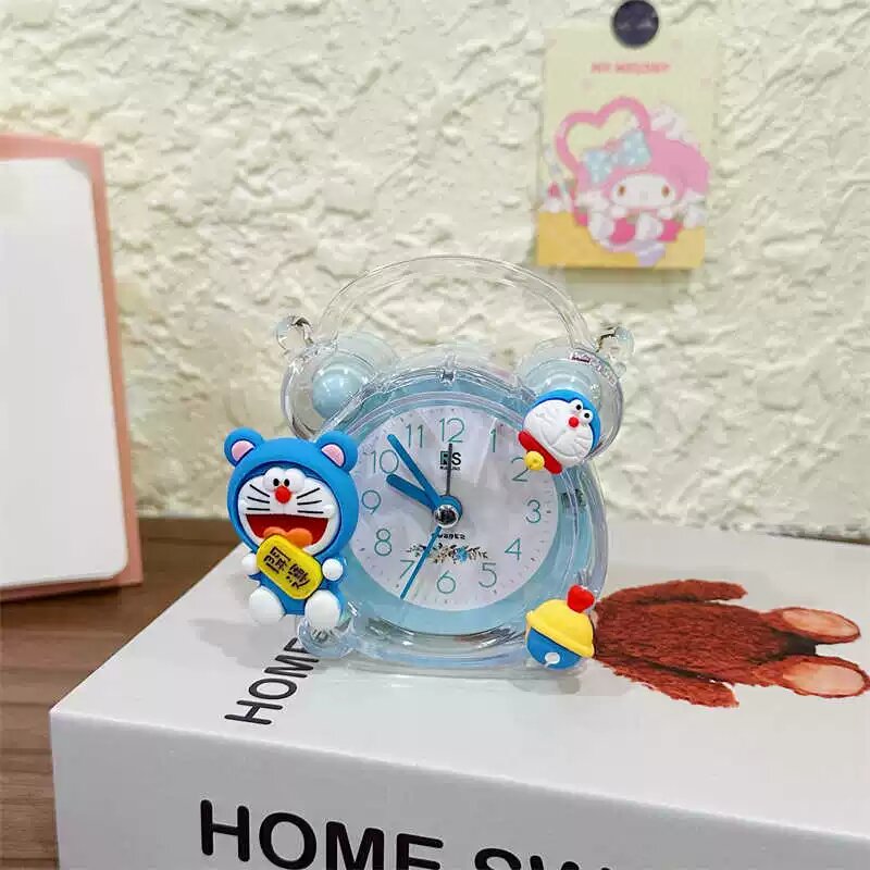 Будильник Sanrio для детей и девочек, милый мультяшный будильник для студенческого общежития, Куроми Мелоди, будильник