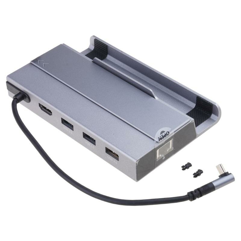 7-в-1 Док-станция с USB A, USB C, HDMI 2.0