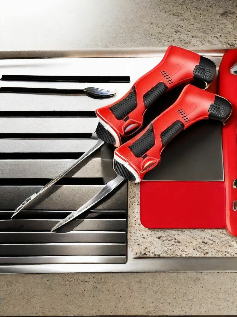 Электрический нож LCH068, красный