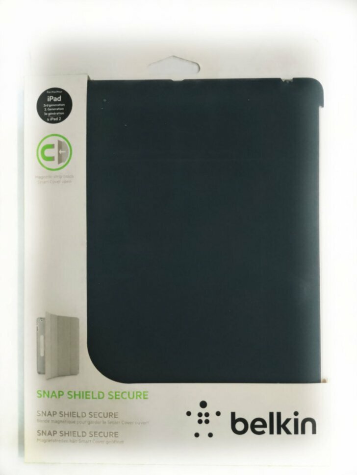 Чехол Belkin для New iPad Snap Shield Secure Navy