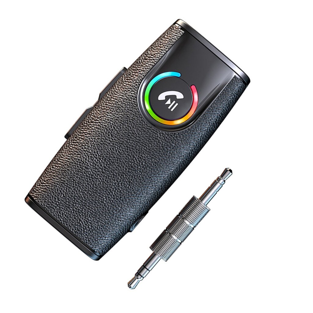 Адаптер 3.5 мм с поддержкой Bluetooth 5.3 для беспроводной потоковой передачи музыки в автомобильных системах и домашних колонках, громкая связь