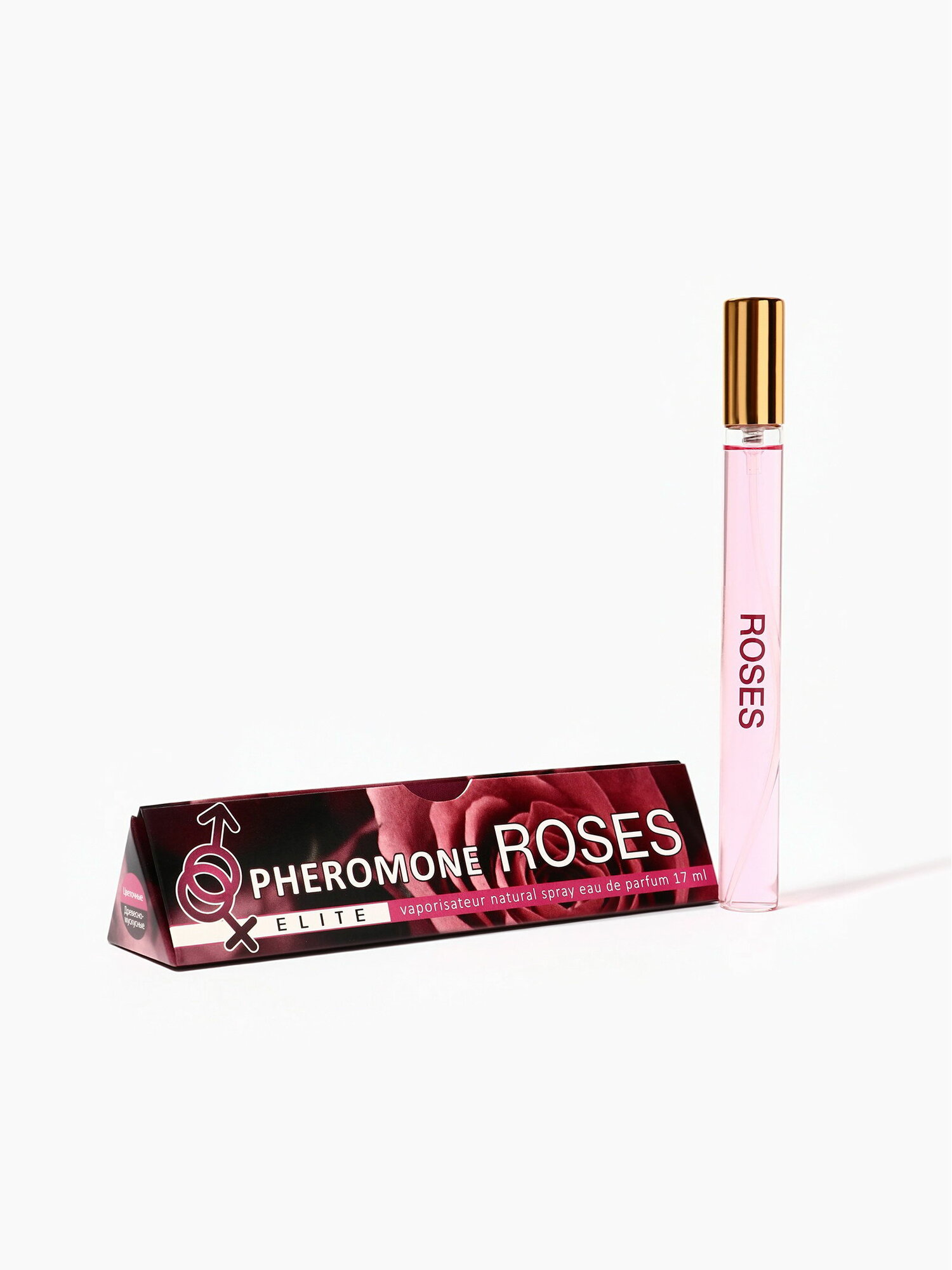 Парфюмерная вода женская с феромонами Rose, 17 мл, для кого: женский