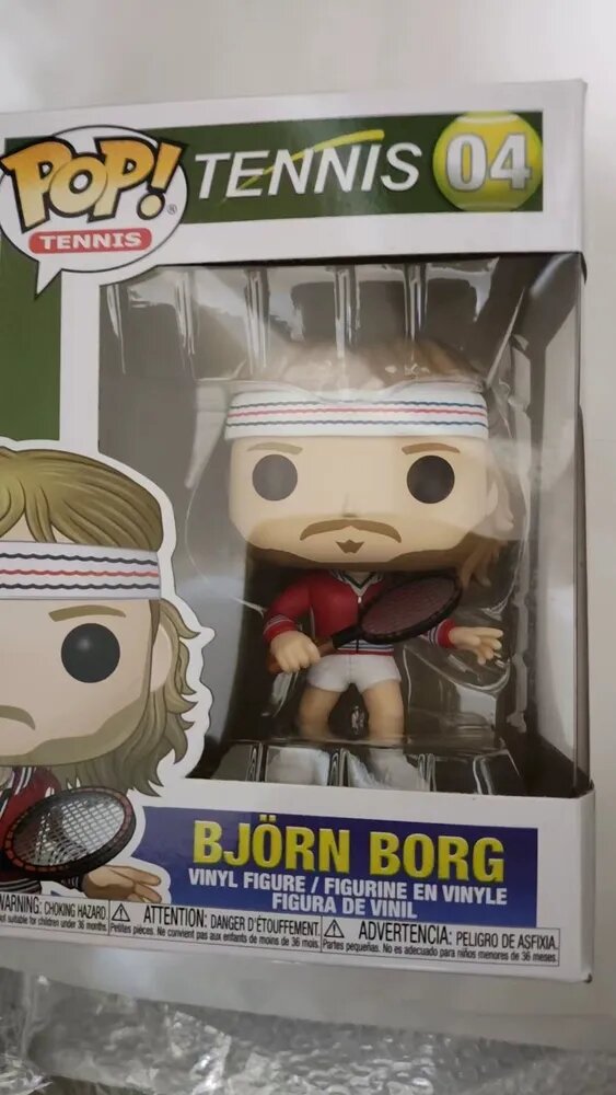 Фигурка FUNKO POP! Теннис: Бьорн Борг #04 10cm